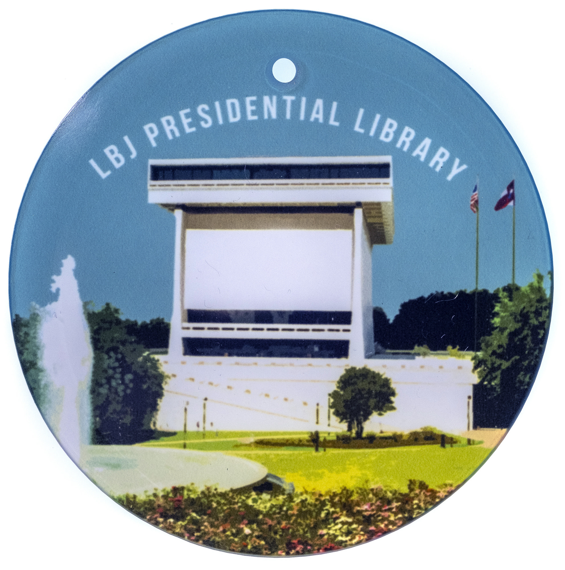 LBJ LIBRARY GLASS ORNAMENT - The Store at LBJ