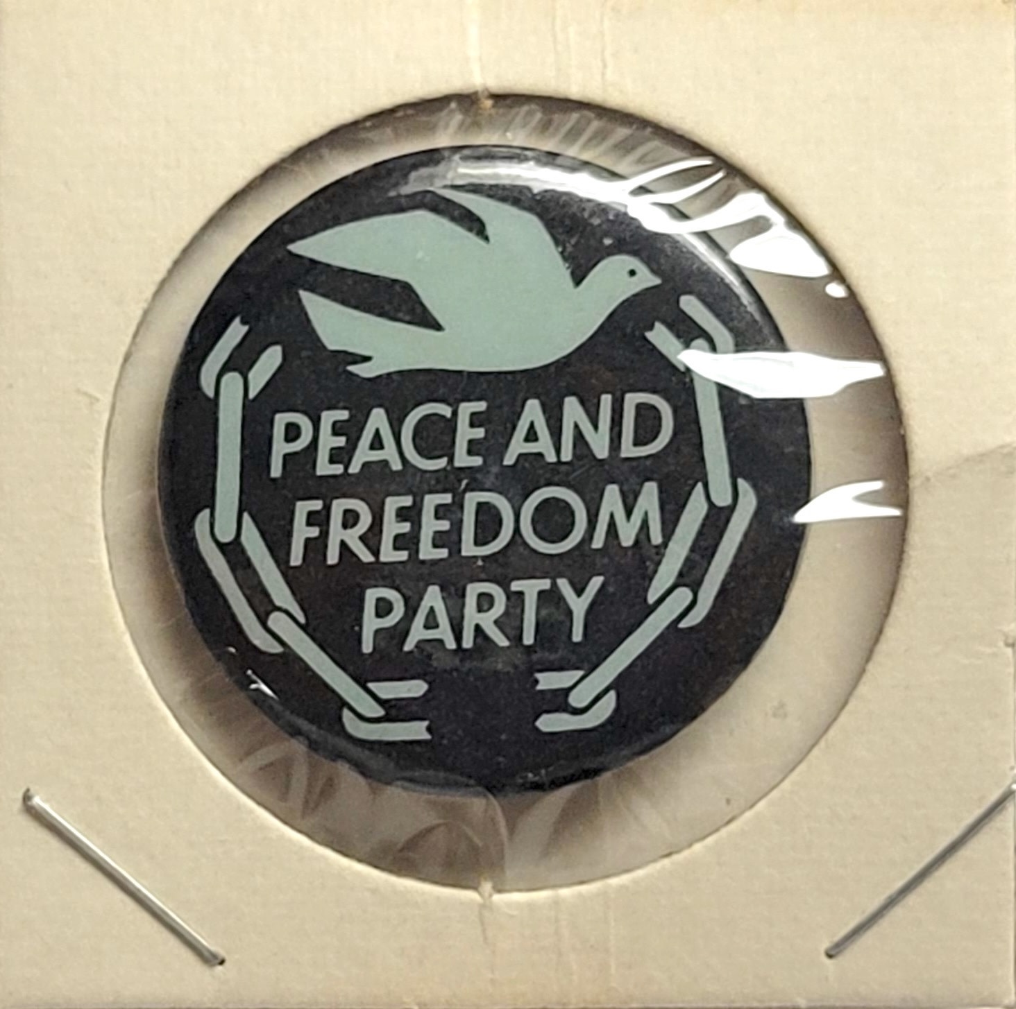 Peace Freedom Party Button The Store At LBJ peace-freedom-party-button-the-store-at-lbj