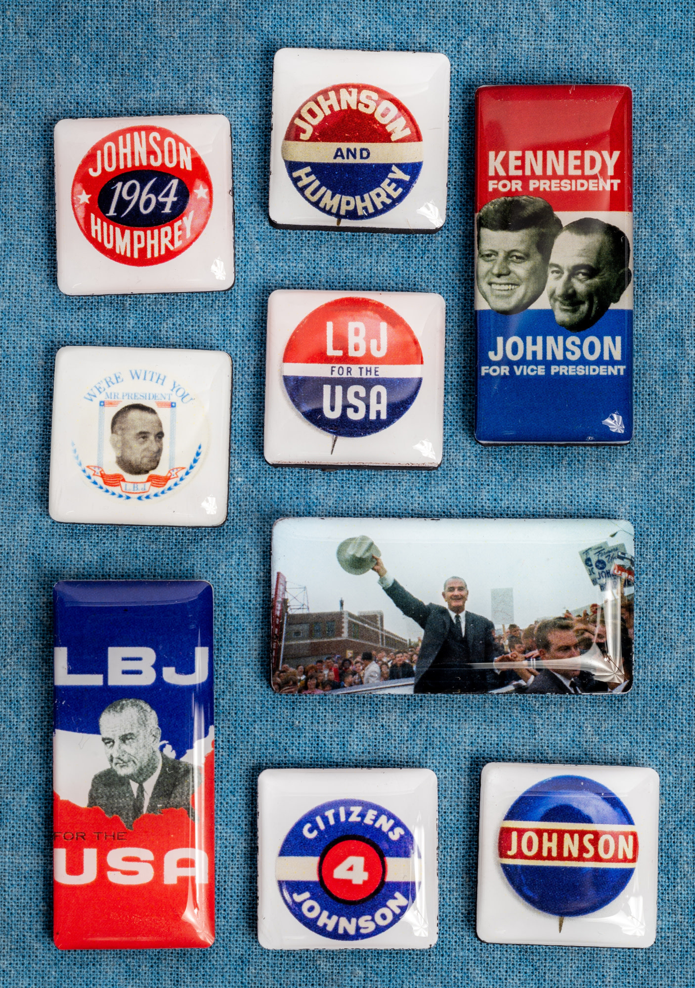 LBJ Campaign Magnet Set - The Store at LBJ