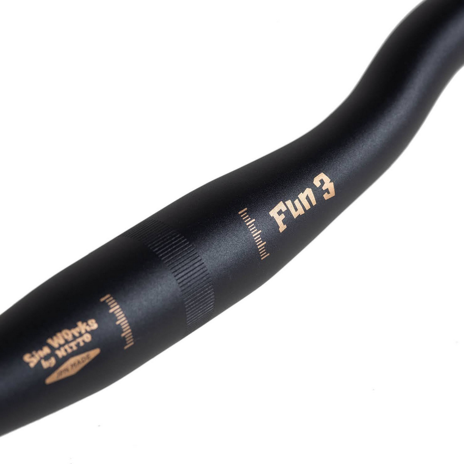 SimWorks Fun 3 STEALTH Handlebar 31.8 - Urbane Cyclist