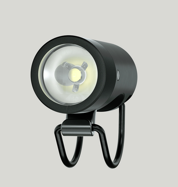 Knog Plug Black Front - Urbane Cyclist