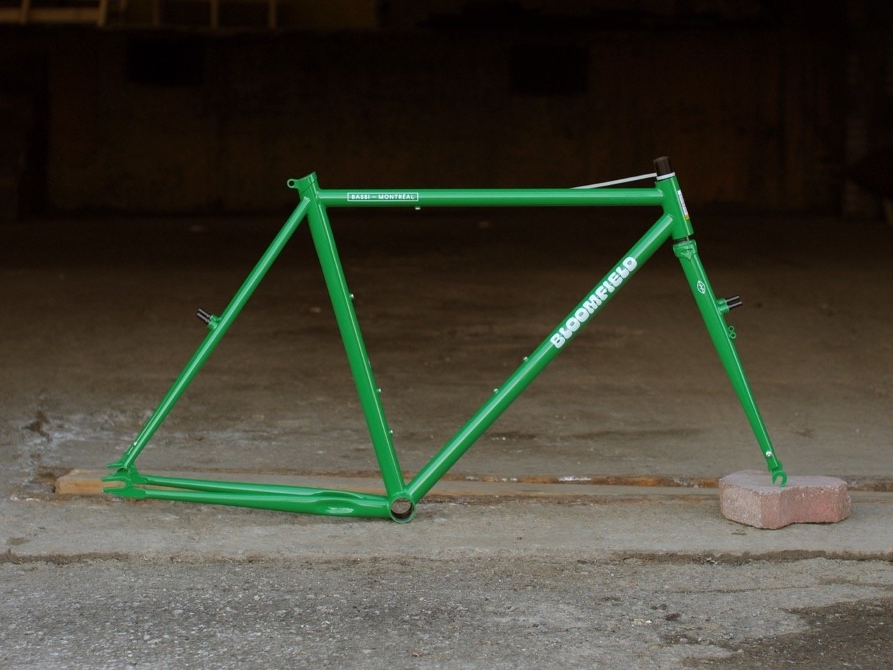 Bassi Bloomfield Single Speed V2 Canti Frameset 50.5 blemished - Urbane ...