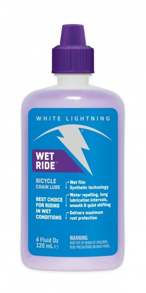 White Lightning Wet Ride Chain Lube - Urbane Cyclist