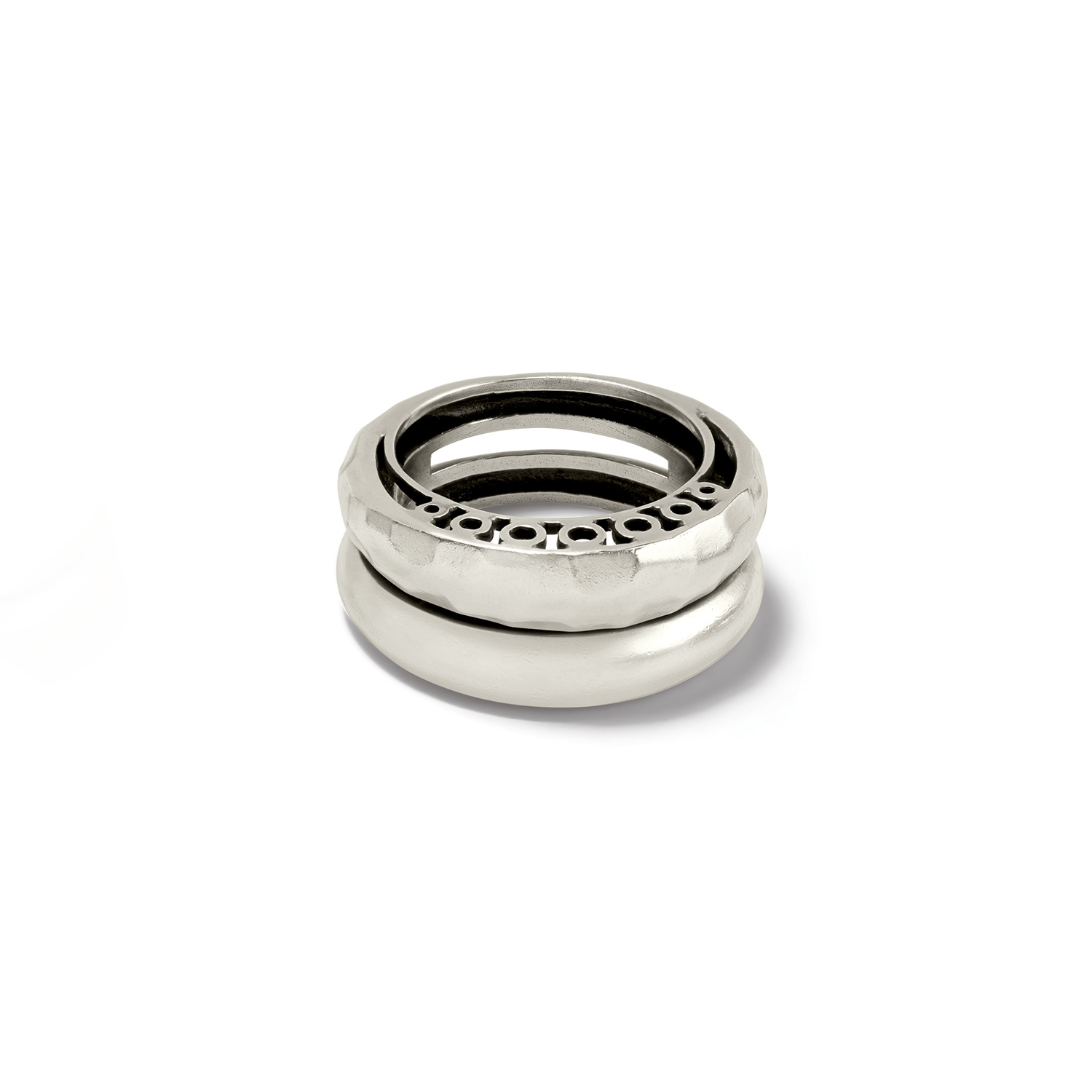 Inner Circle Ring in Silver - j.hoffman's