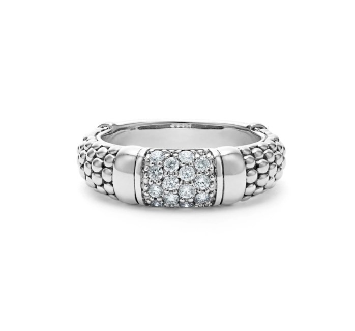 Signature Caviar Diamond 6mm Caviar Diamond Ring - j.hoffman's