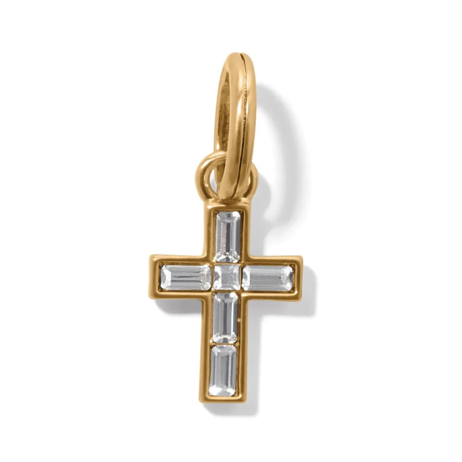 Golden Ray Cross Charm - j.hoffman's