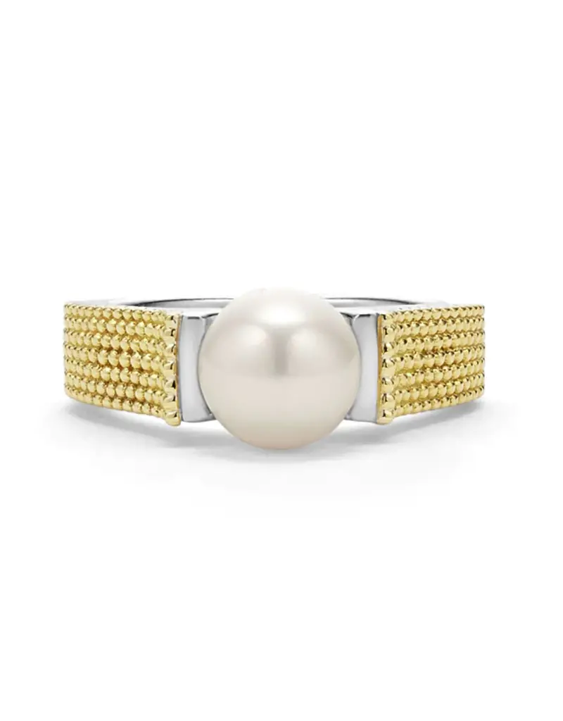 Luna Two Tone Caviar Pearl Ring J hoffman s Luna Two Tone Caviar Pearl Ring J hoffman s