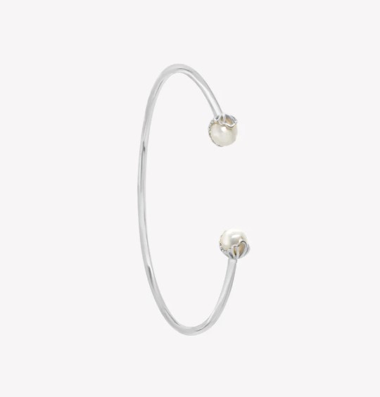 Becoming Pearl Shell Encased Bangle - j.hoffman's