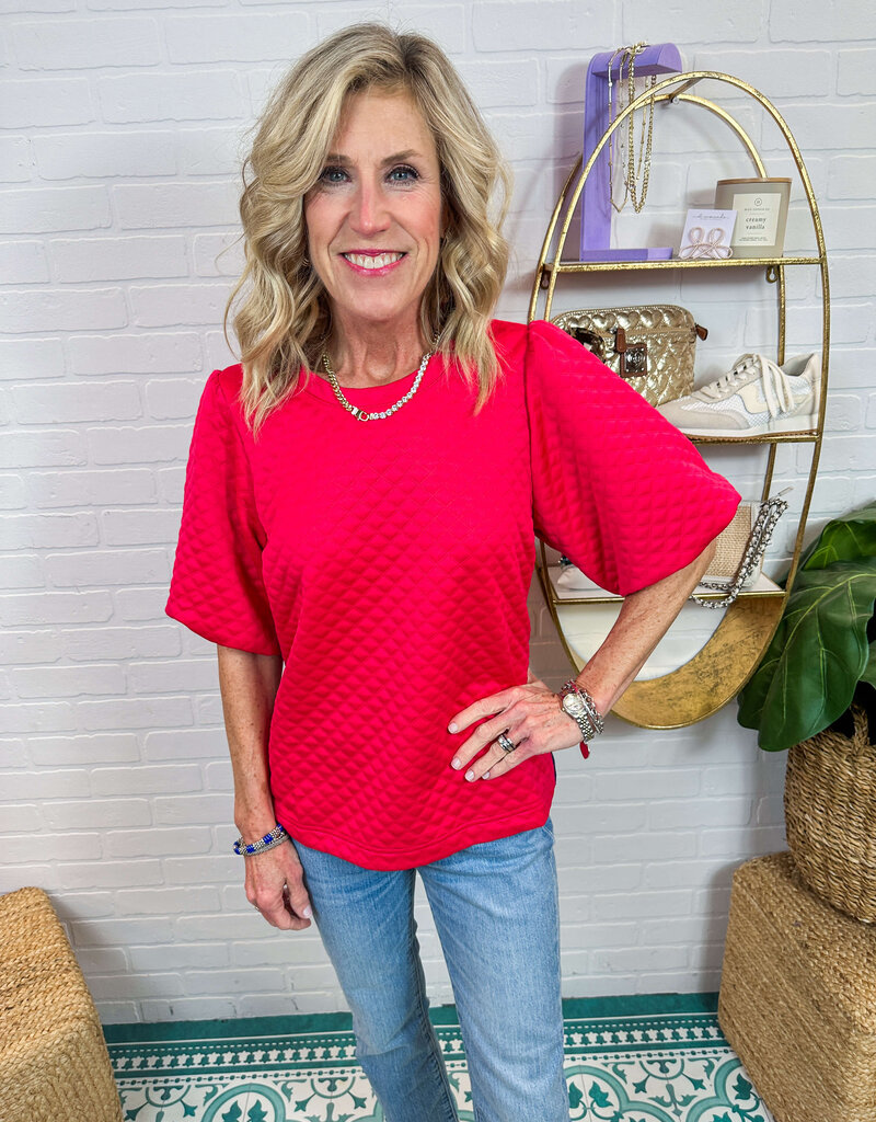 Jamie Top - Pink - j.hoffman's