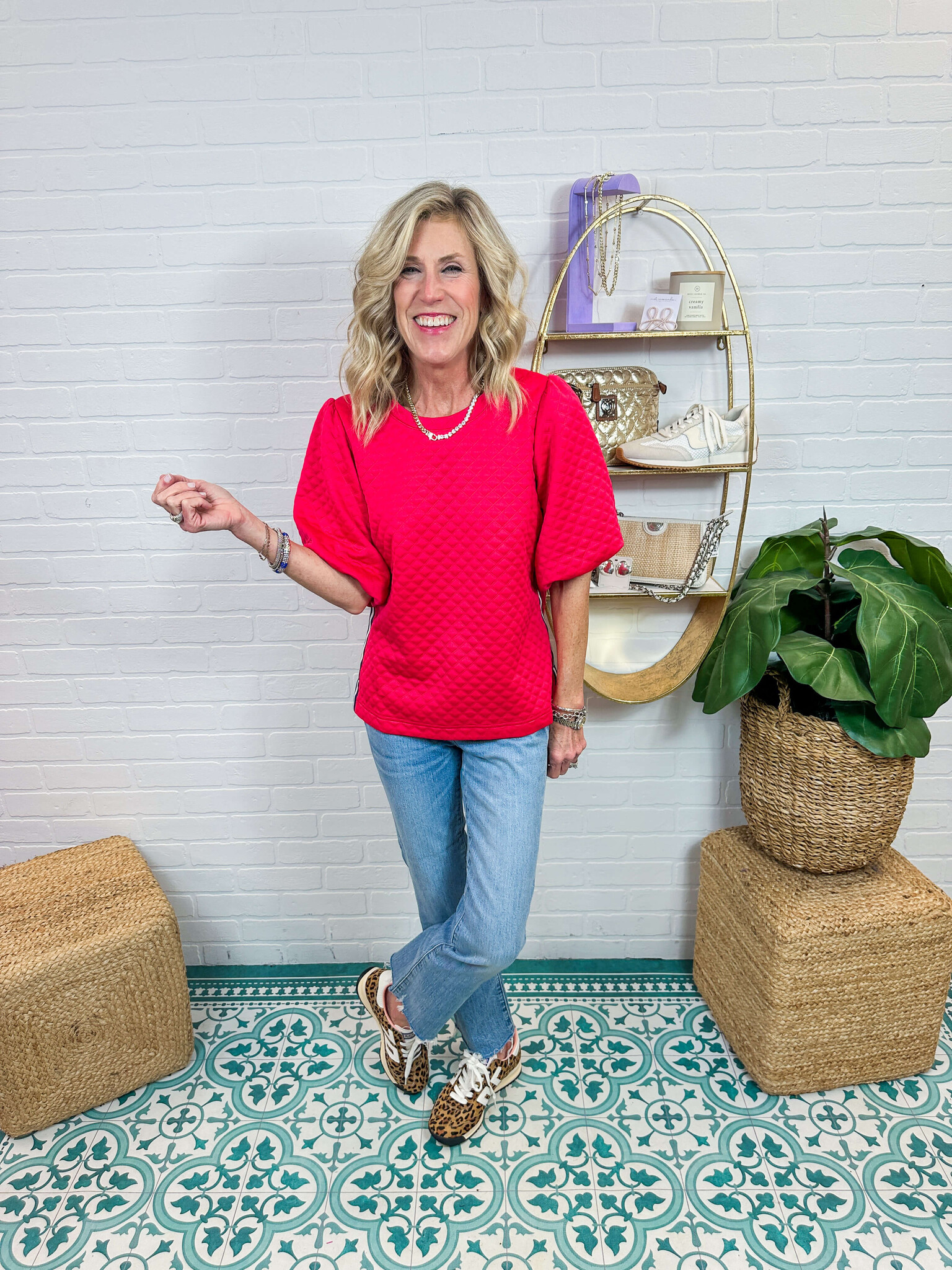 Jamie Top - Pink - j.hoffman's