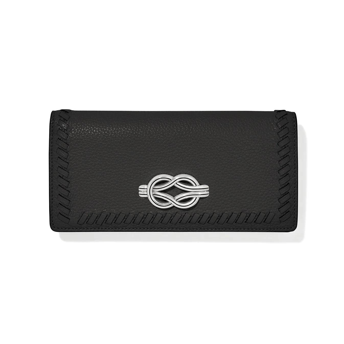 Interlok Harmony Slim Folio Wallet in Black - j.hoffman's