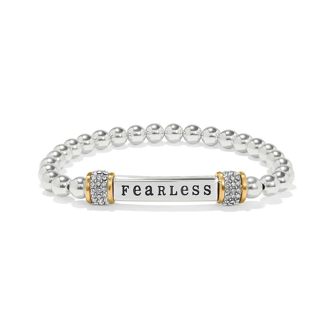Meridian Fearless Two Tone Stretch Bracelet - j.hoffman's