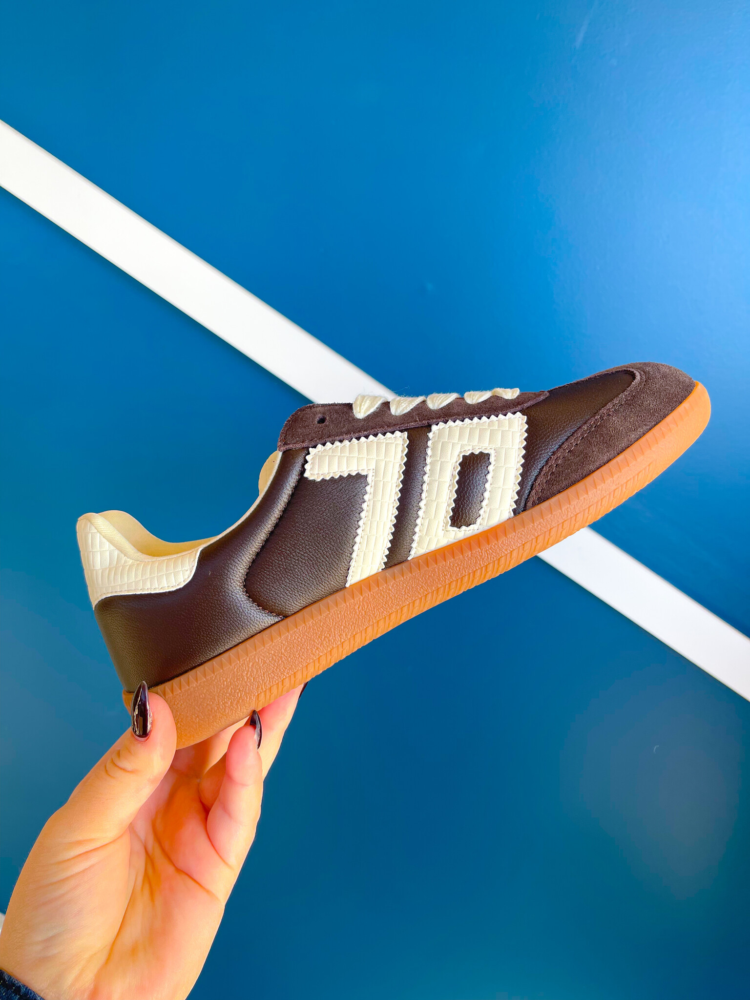 Cloud NC Sneaker- Chocolate/ Milk - j.hoffman's