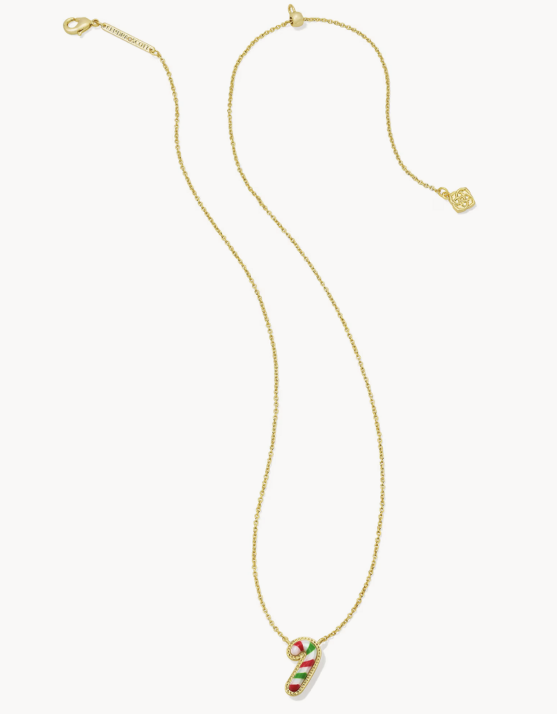 Candy Cane Short Pendant Necklace - j.hoffman's