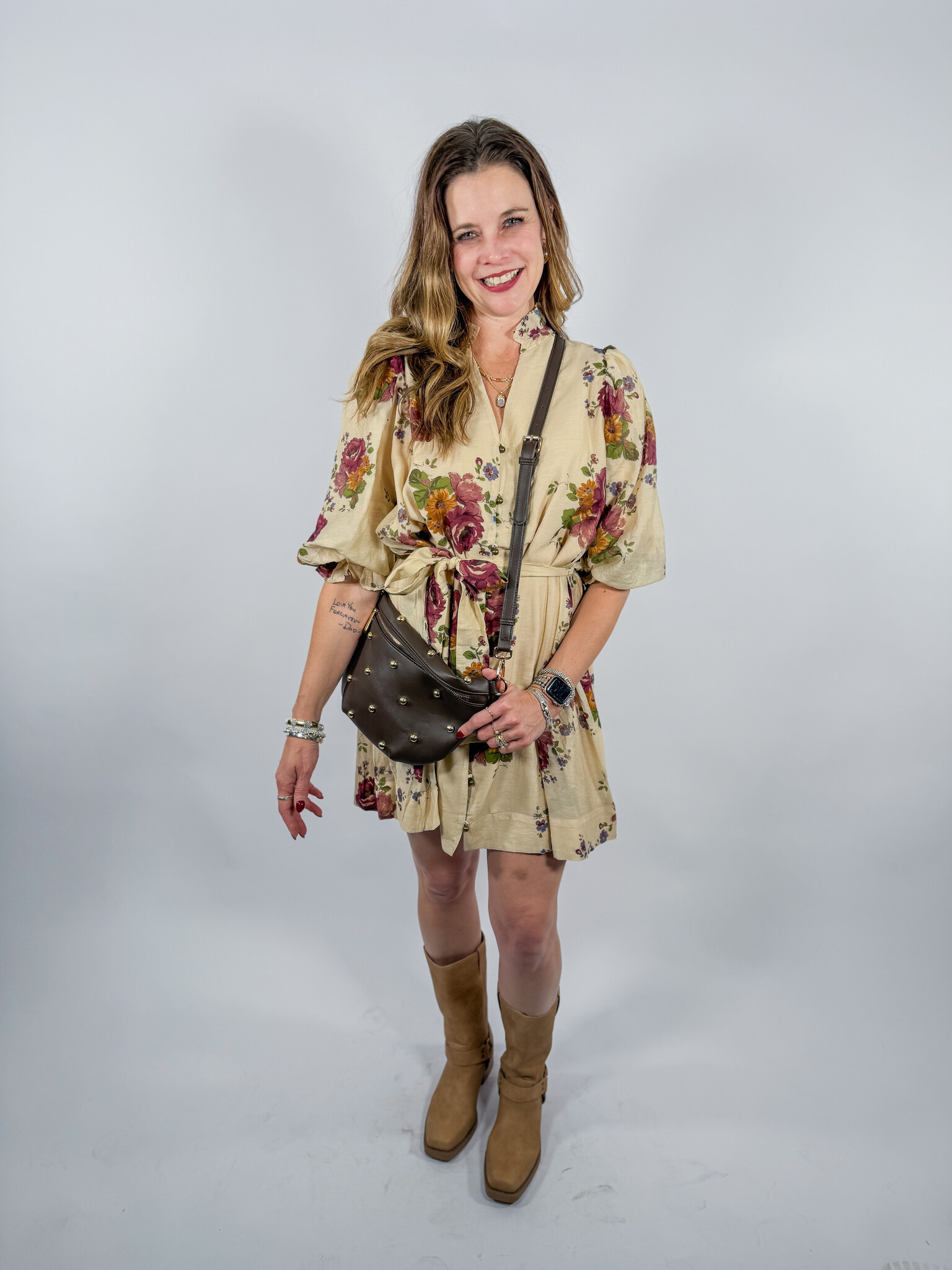 Verrin Dress- Ecru - j.hoffman's
