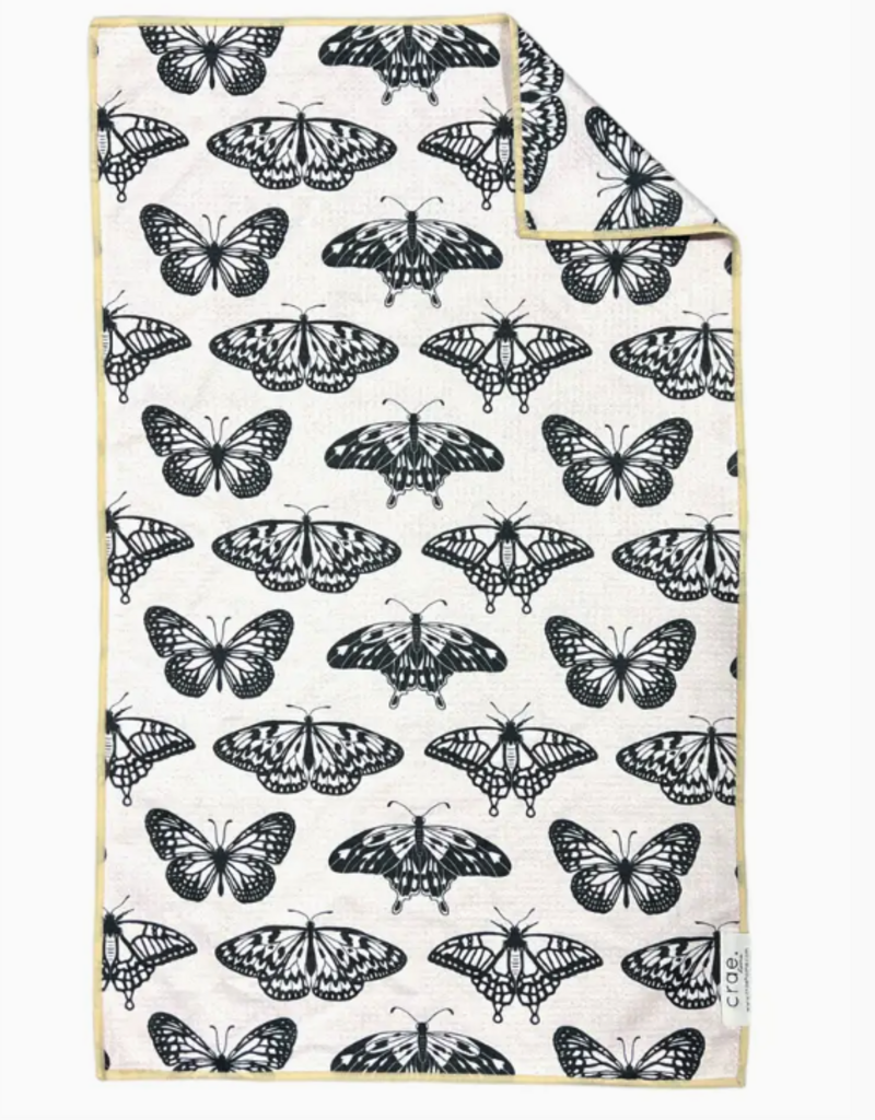 Double Sided Hand Towel- Flutter By - j.hoffman's