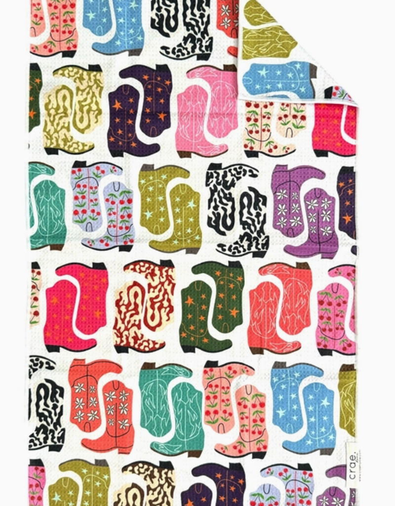 Double Sided Hand Towel- HoeDown - j.hoffman's