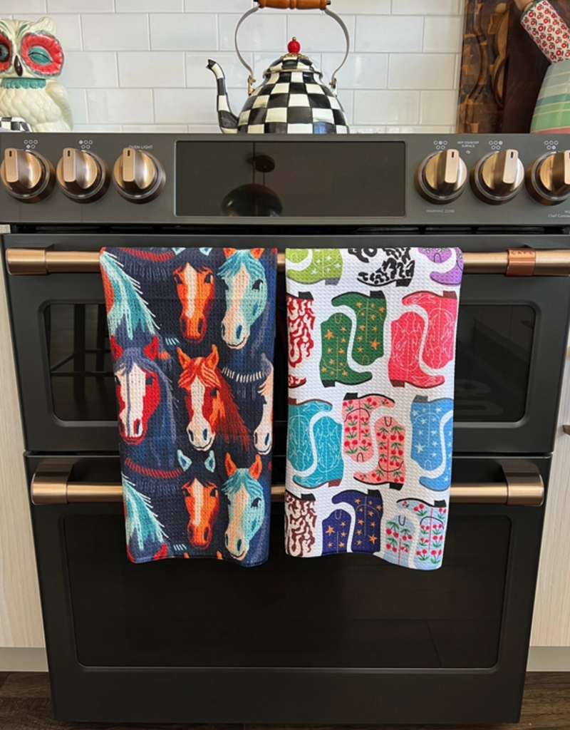 Double Sided Hand Towel- HoeDown - j.hoffman's