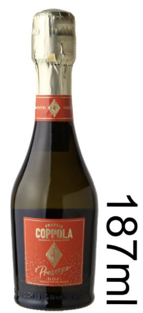 Coppola Diamond Prosecco 187ml - Bel Pre Beer & Wine