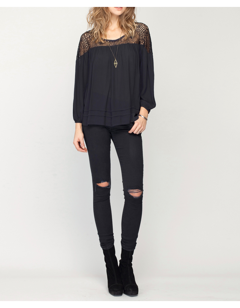 Gentle Fawn Gentle Fawn Ruffle Hem Top - Trend Boutique