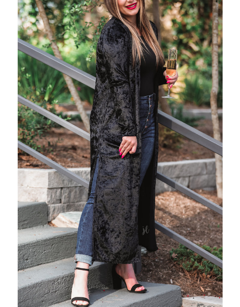 Velvet Duster - Trend Boutique