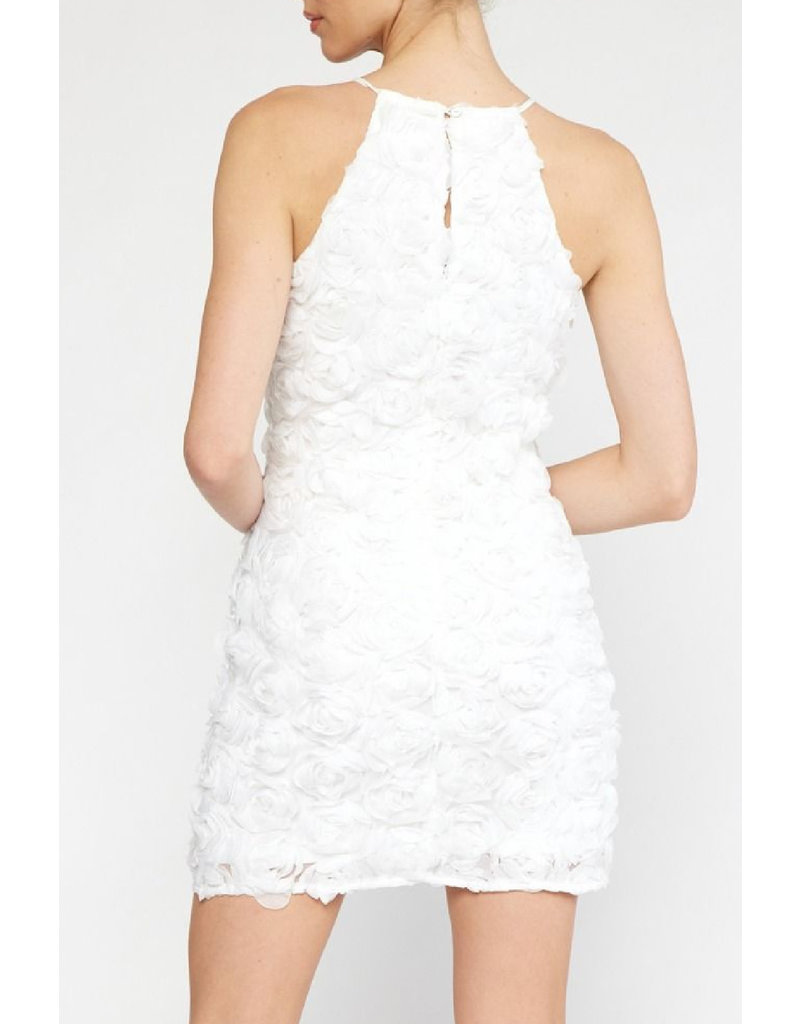 Floral Applique Dress - Trend Boutique