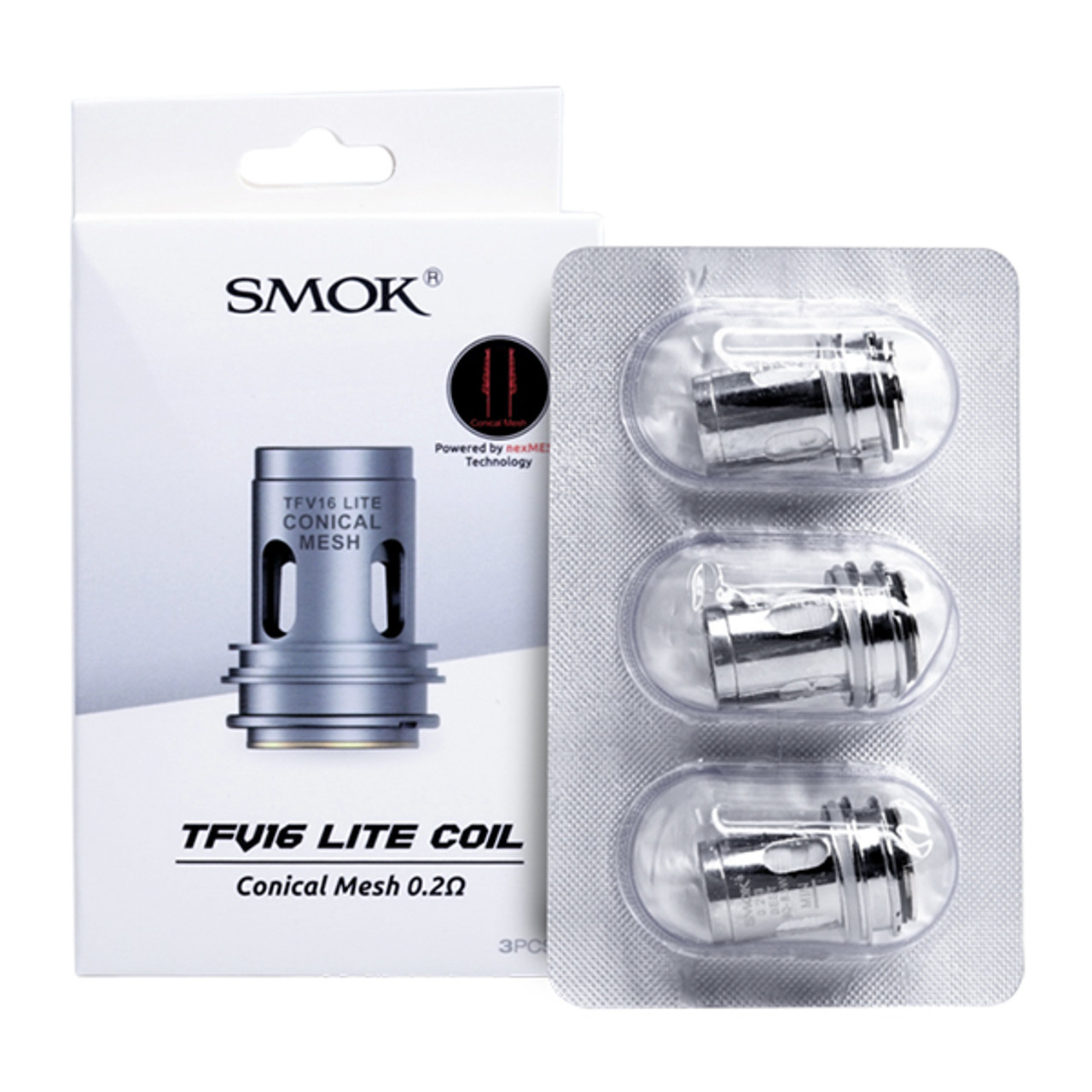 TFV16 Lite Coil - Conical Mesh (0.2 ohm) - ICONIC Lakeland Vape and ...