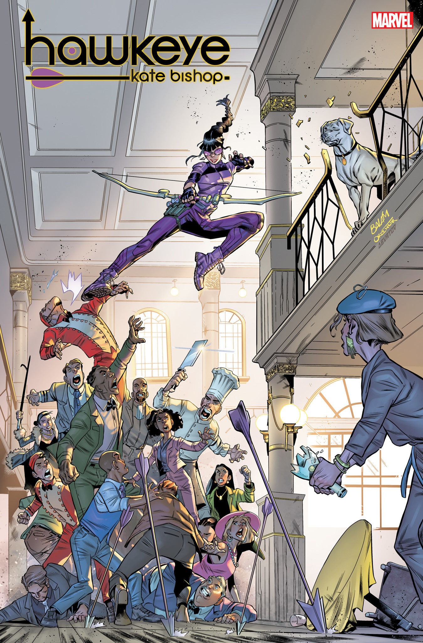 Hawkeye Comic Art