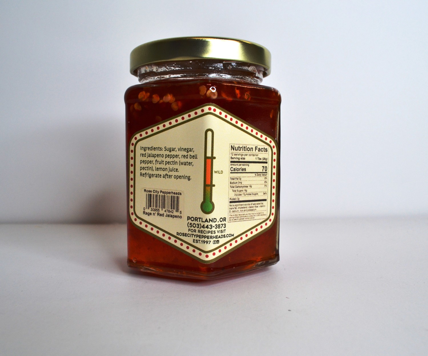 Pepper Jelly Rage N Red Jalapeno - CAPERS Home