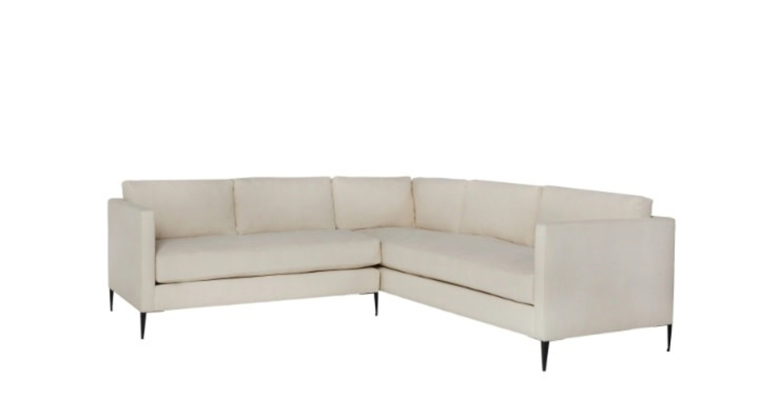 Benedict 2 Arm Sectional Sofa - Custom Fabric - CAPERS Home