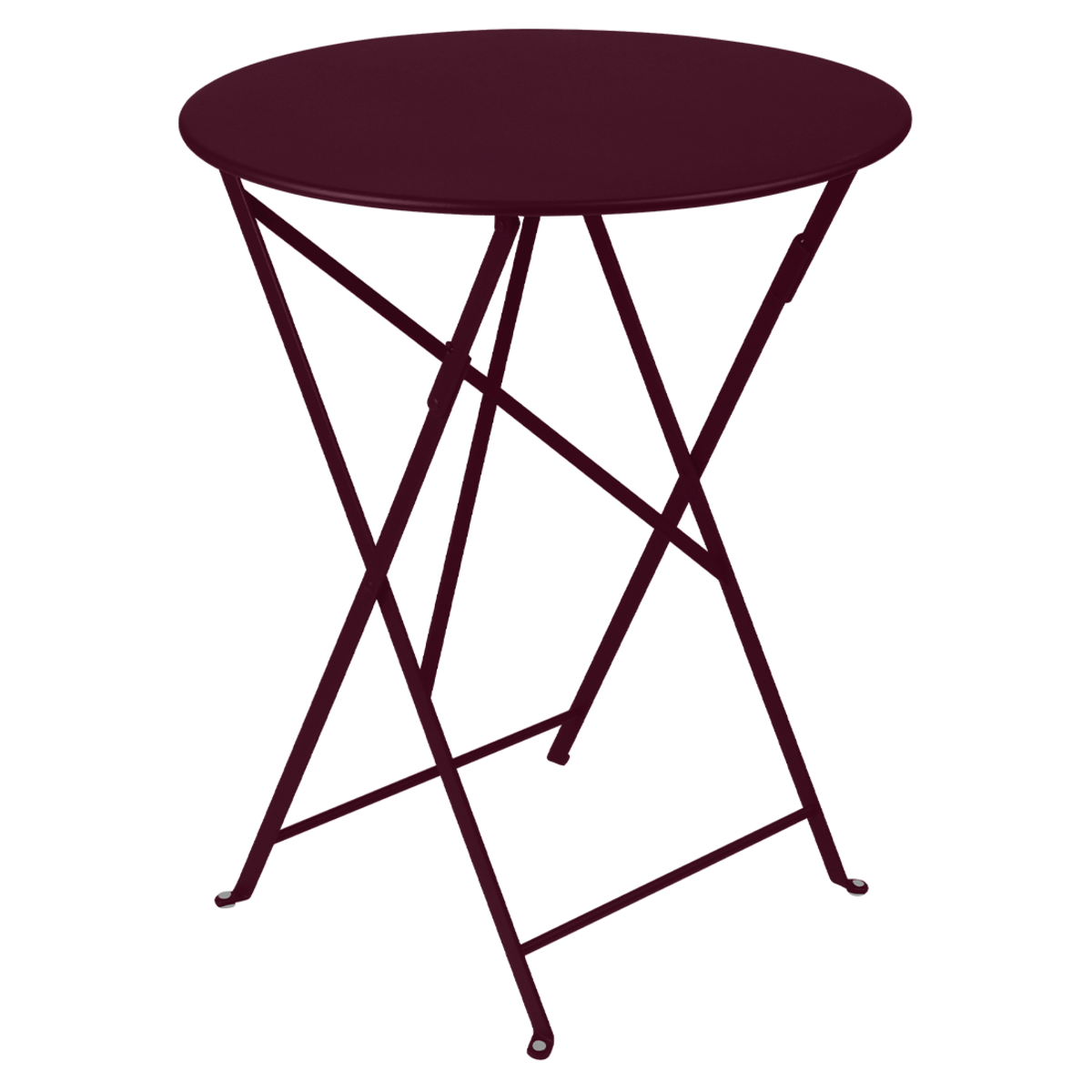 Bistro+ 24" Round Table - Black Cherry - CAPERS Home