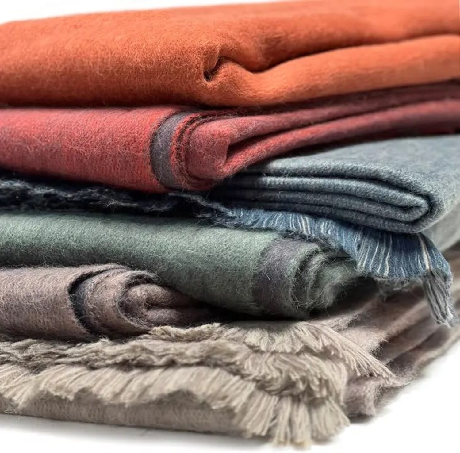 Alpaca Double Sided Throw - Assorted Colors | CAPERS Home - CAPERS Home