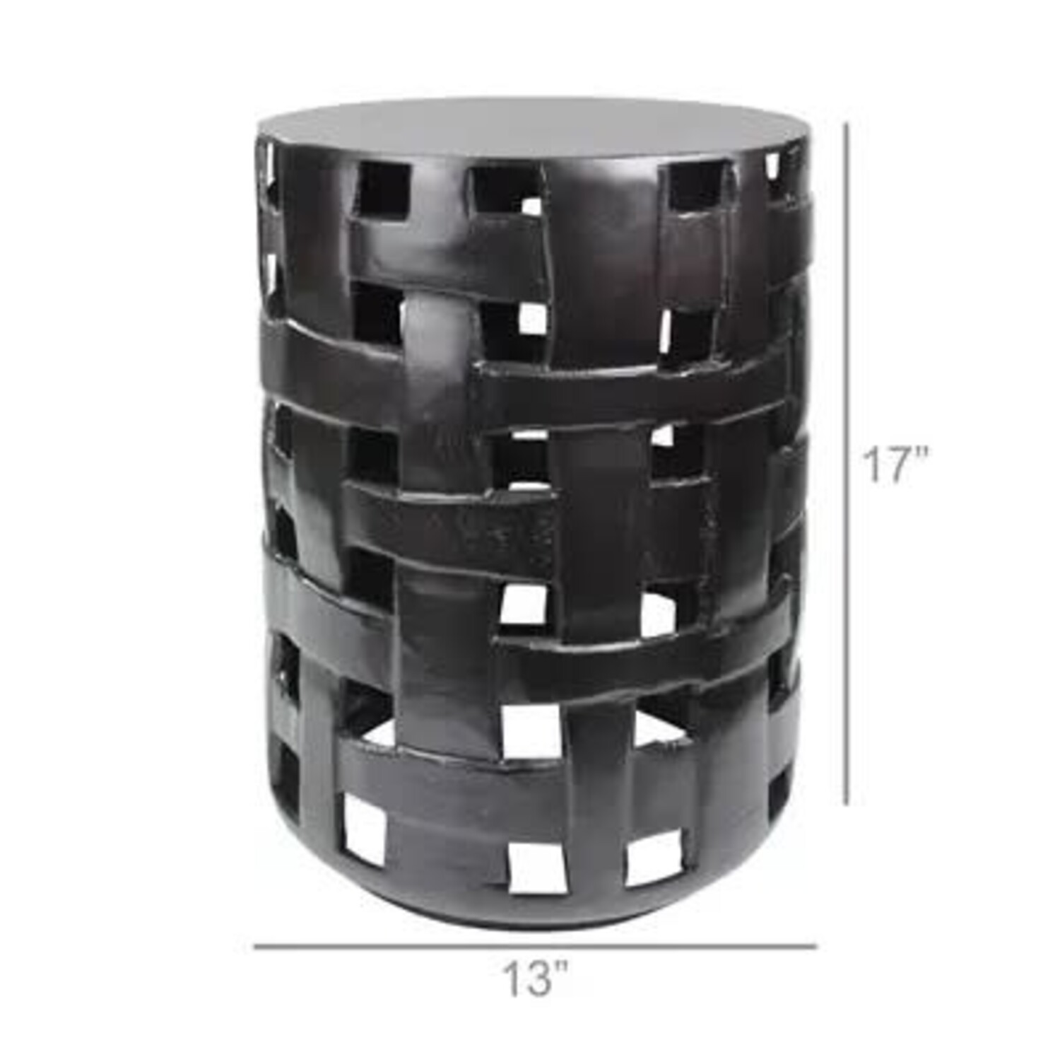 Truss Side Table - Bronze - CAPERS Home