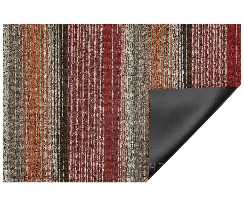 Pop Stripe Shag Doormat 18" x 28" - Assorted Colors - CAPERS Home