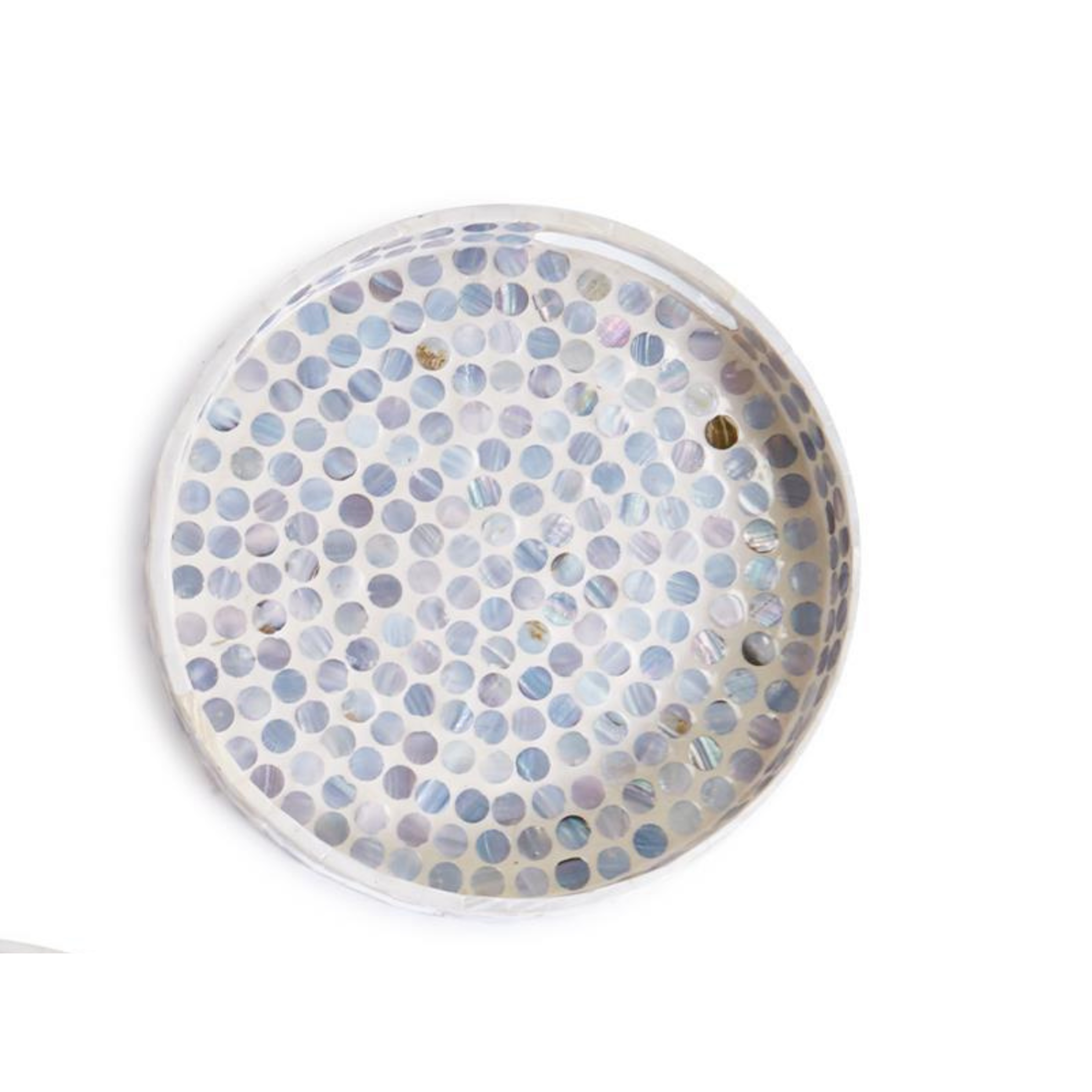 Slate Gray Tray Round - Small - CAPERS Home