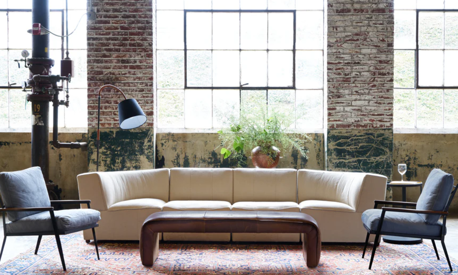 Parker Bench - Custom Leather or Fabric - CAPERS Home
