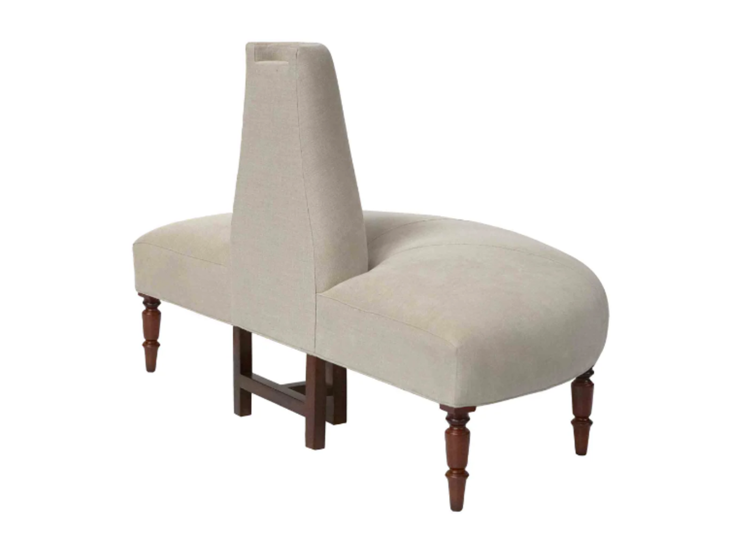 Coin 60" Half Sofa - Custom Fabric - CAPERS Home
