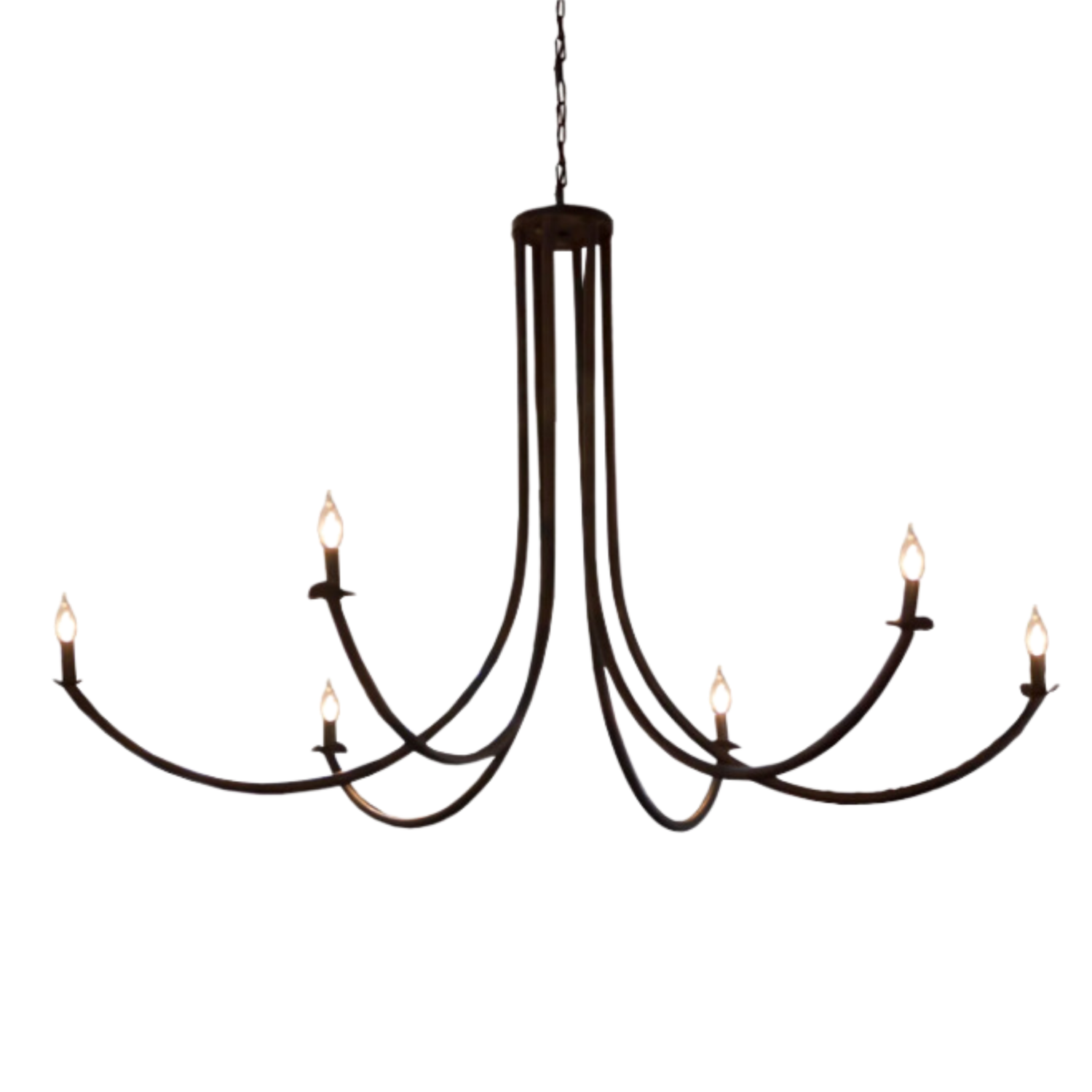 Ramo Chandelier - Black - CAPERS Home