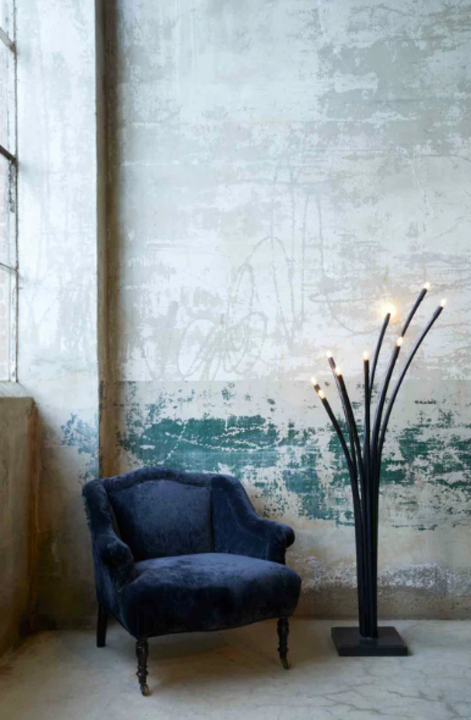 Ramo Floor Lamp - Black - CAPERS Home