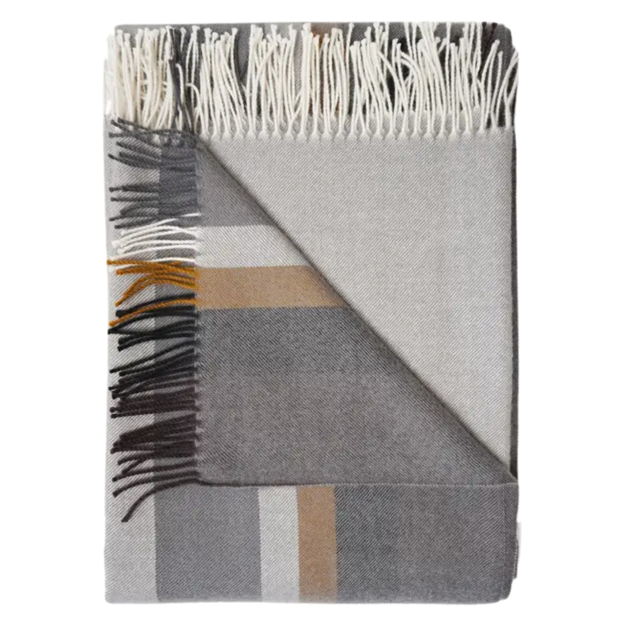 100% Baby Alpaca Striped Throw – Luxury Home Gift - CAPERS Home