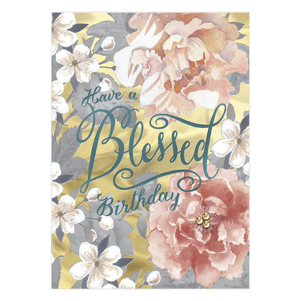 Have A Blessed Birthday Card Evelie Blu Boutique