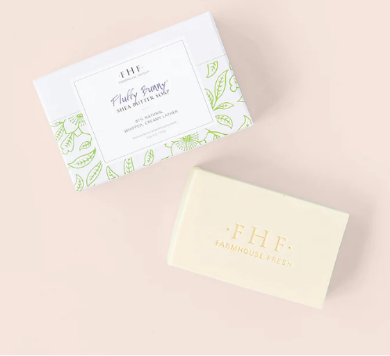 Farmhouse Fresh Fluffy Bunny Shea Butter Soap O - Evelie Blu Boutique