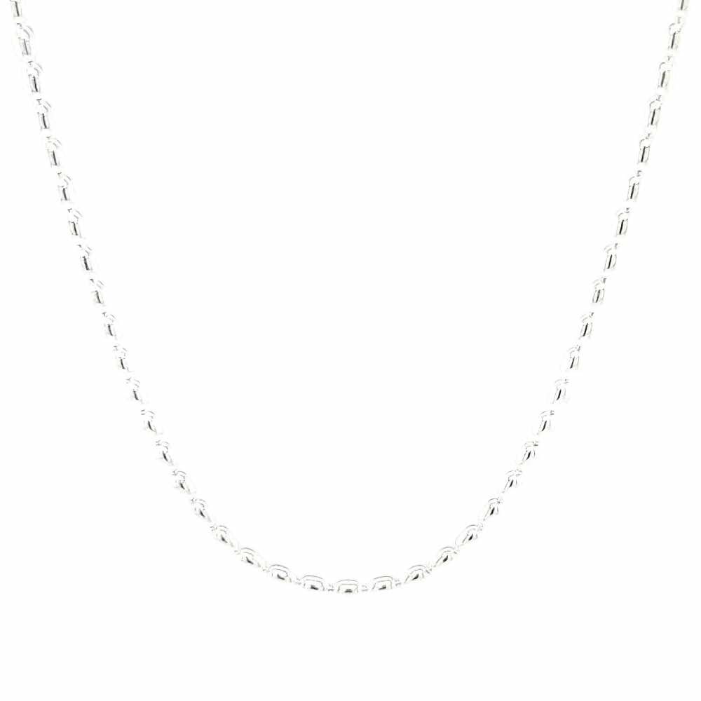 SS Charleston Rice Bead Necklace- Tiny 2mm - Gold Creations