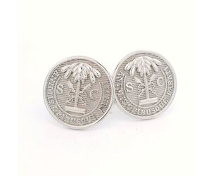SS Citadel Button Cuff Links - Gold Creations