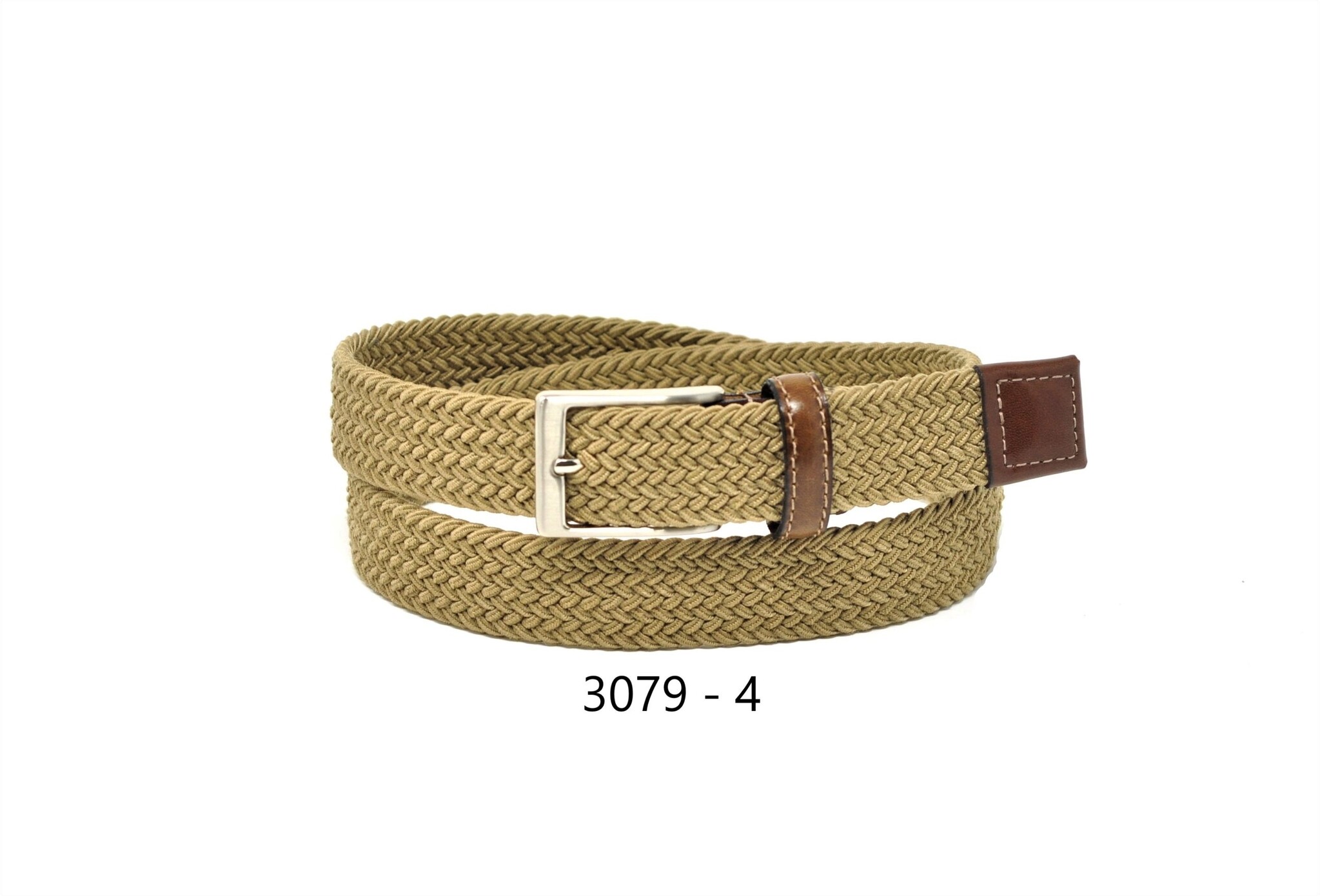 3591 French Braid Belt - Trinos Menswear