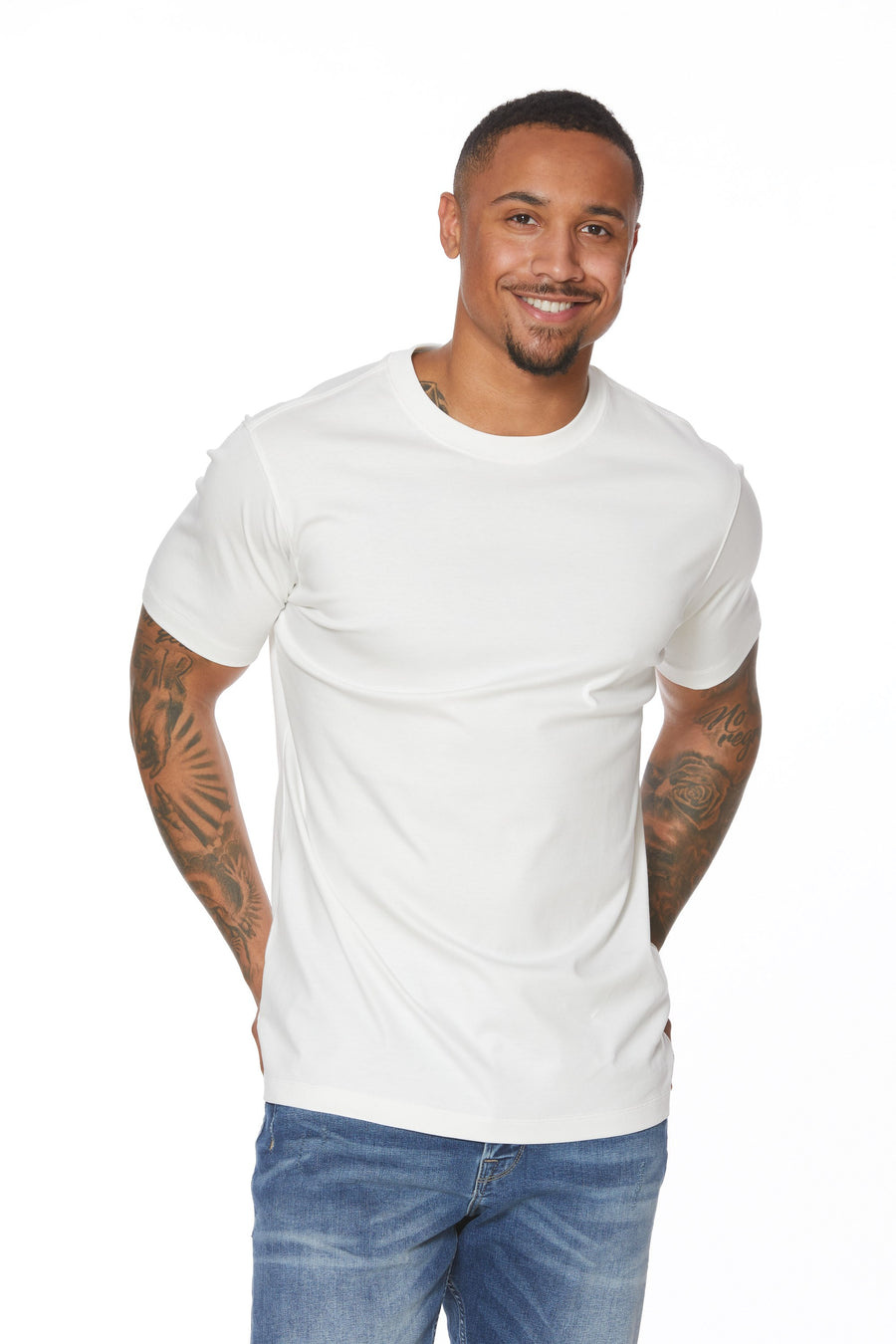 Viyella Pima Cotton Crew Neck 652501 - Trinos Menswear