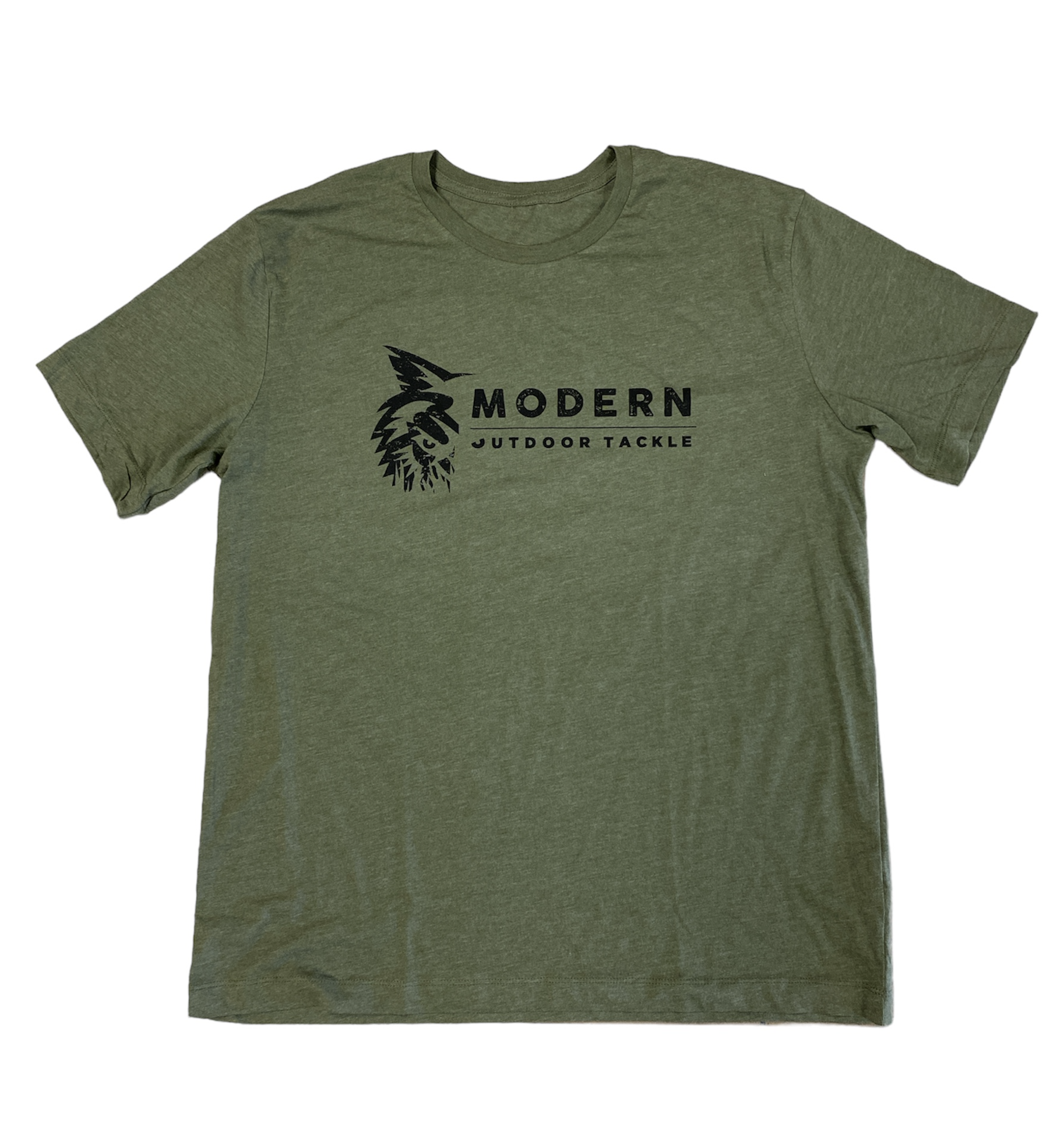 MOT Olive Green Short Sleeve T-Shirt - Modern Outdoor Tackle