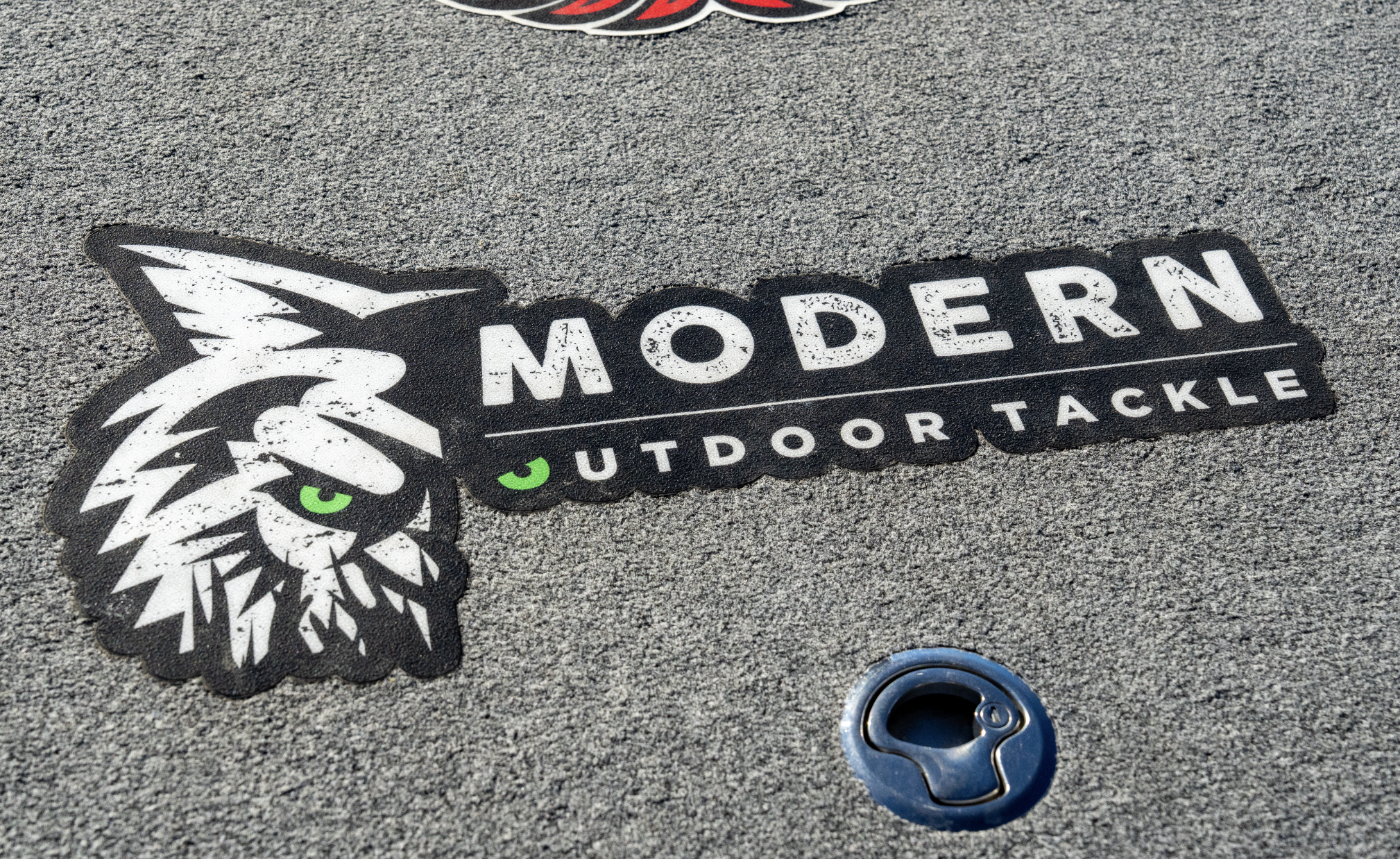 Small MOT Boat Carpet Decal - Modern Outdoor Tackle
