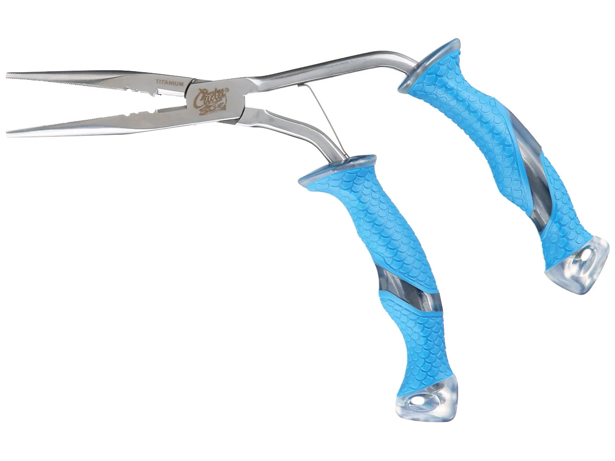 Cuda 9" Titanium Pistol Grip Pliers - Modern Outdoor Tackle