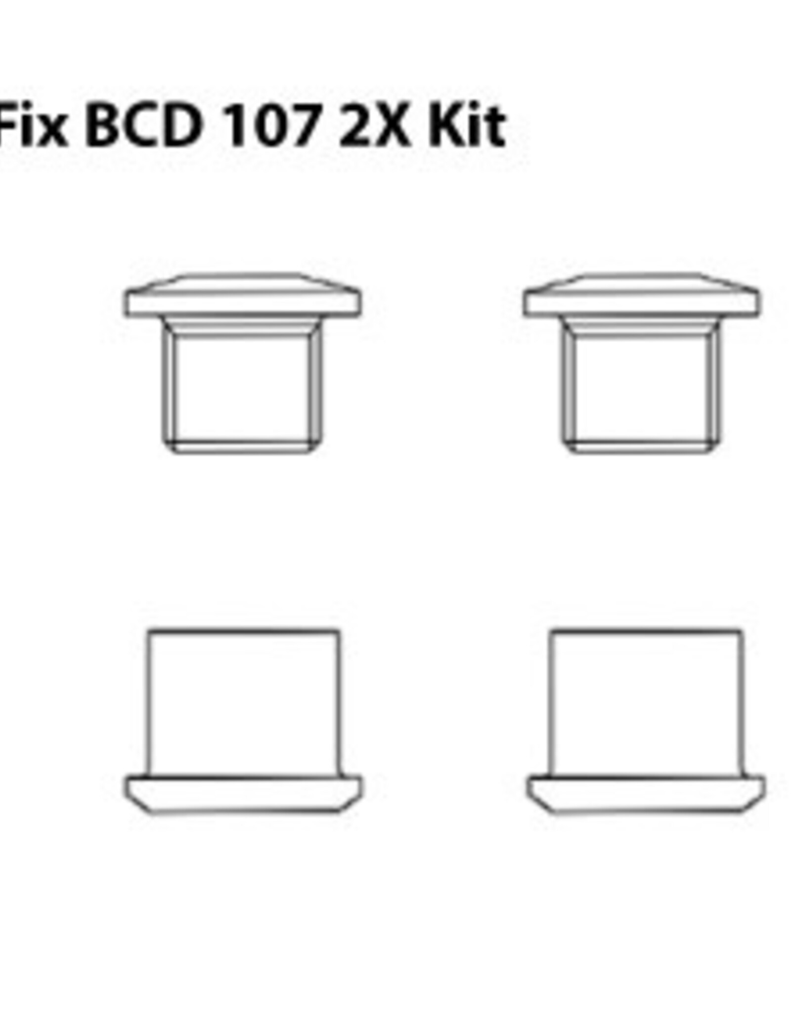 Carbon-Ti X-Fix Chainring Bolts - Fair Wheel Bikes